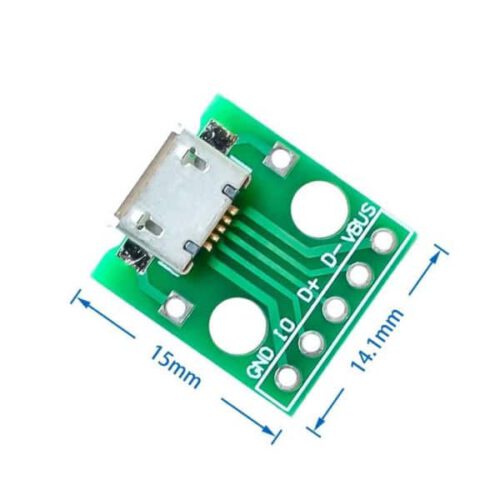 Adaptador USB para protoboard • Mundo Electrónica